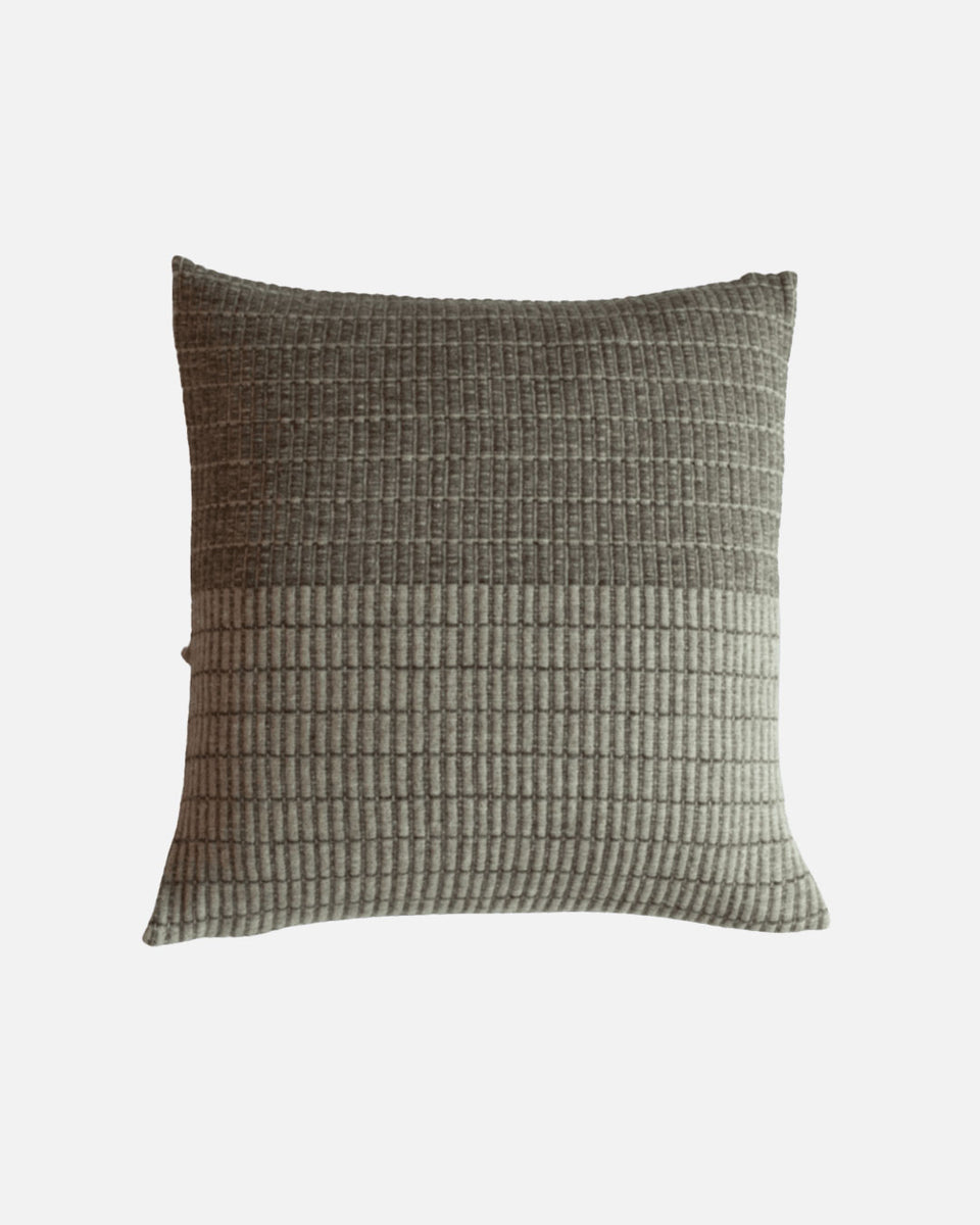 Tile Handwoven Cushion - Stone – L Market